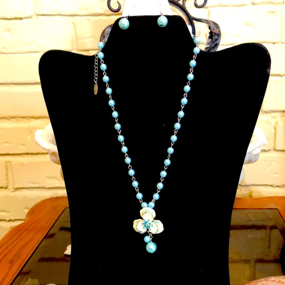 Noblesse Collection | Jewelry | Light Blue Noblesse Necklace And ...